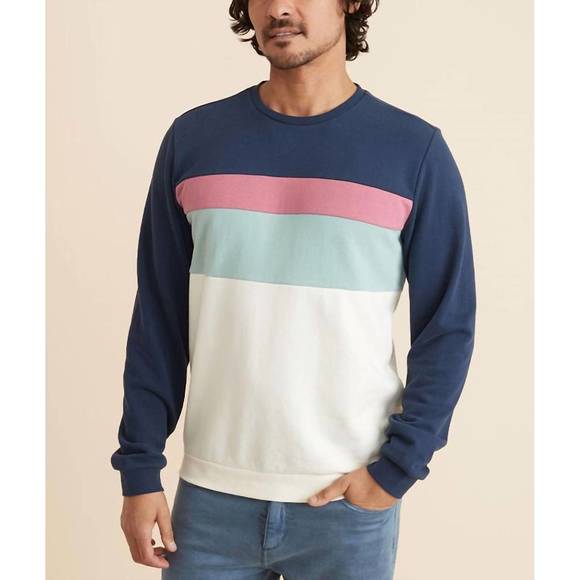 Marine Layer | Sweaters | New Marine Layer Jordan Crew Sweatshirt In ...